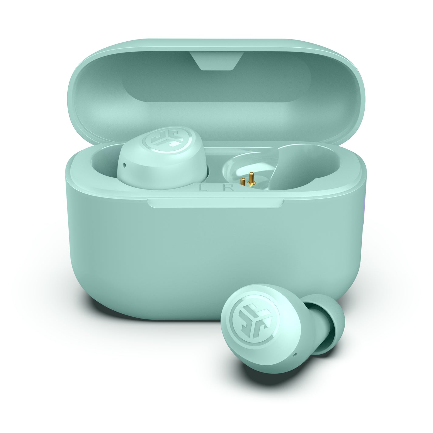 JLab GO POP+ True Wireless Earbuds Mint